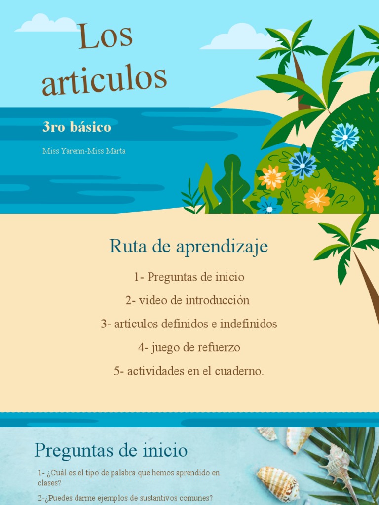 Los Articulos | PDF