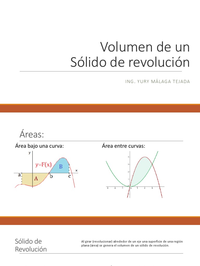 Volumen Con Integrales | PDF | Geometría