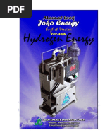 Hydrogen Dual Fuel Generator Manual | PDF | Battery (Electricity ...