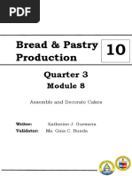 TLE-HE-BPP Quarter 4 Module 1. Preparing Iced Petits Fours | PDF ...