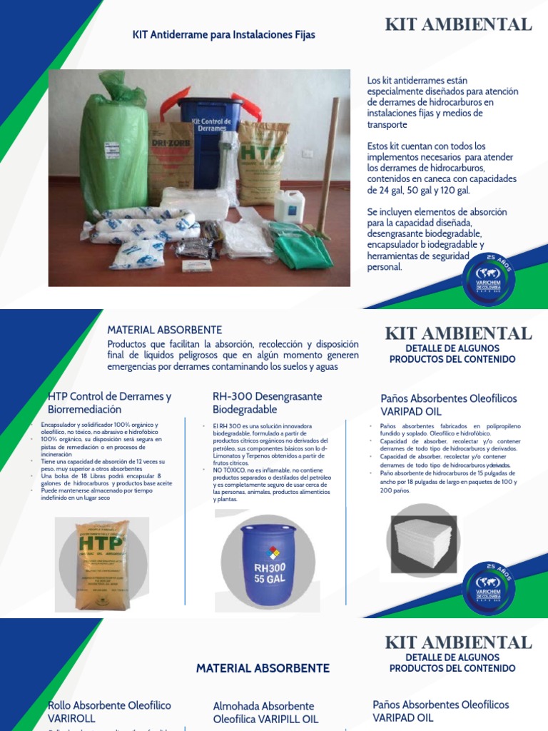 KIT Ambiental | PDF | Petróleo | Hidrocarburos