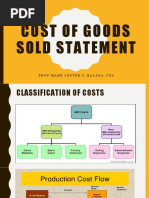 Cost Sheet Format | PDF | Expense | Cost Of Goods Sold
