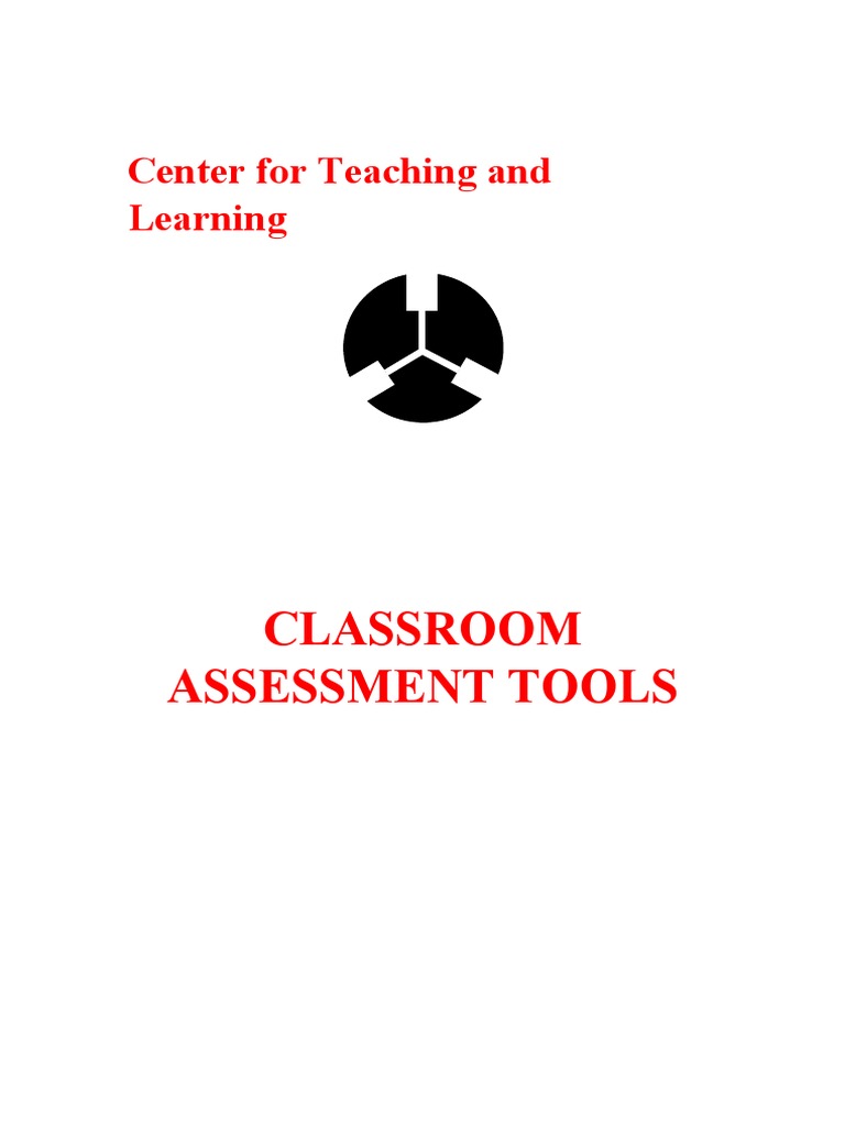 Classroom Assessment Tools | PDF | Educational Assessment | Rubric ...