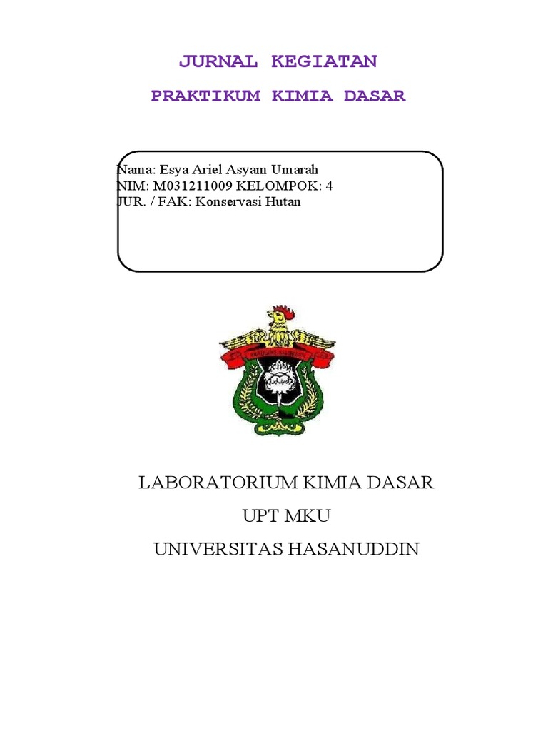Jurnal 6 - Keset - Asam Basa - Esya Ariel Asyam Umarah - M031211009 | PDF