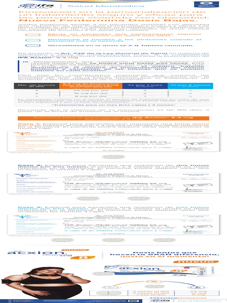 RX Acxion 6 4mg Digital | PDF | Prescripción médica | Medicamentos con ...