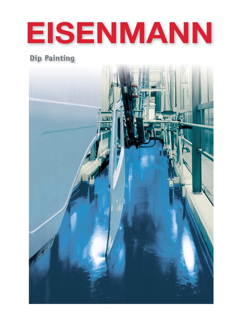 Dip Painting Competence and Know-How: Eisenmann's Tailor-Made Dip ...