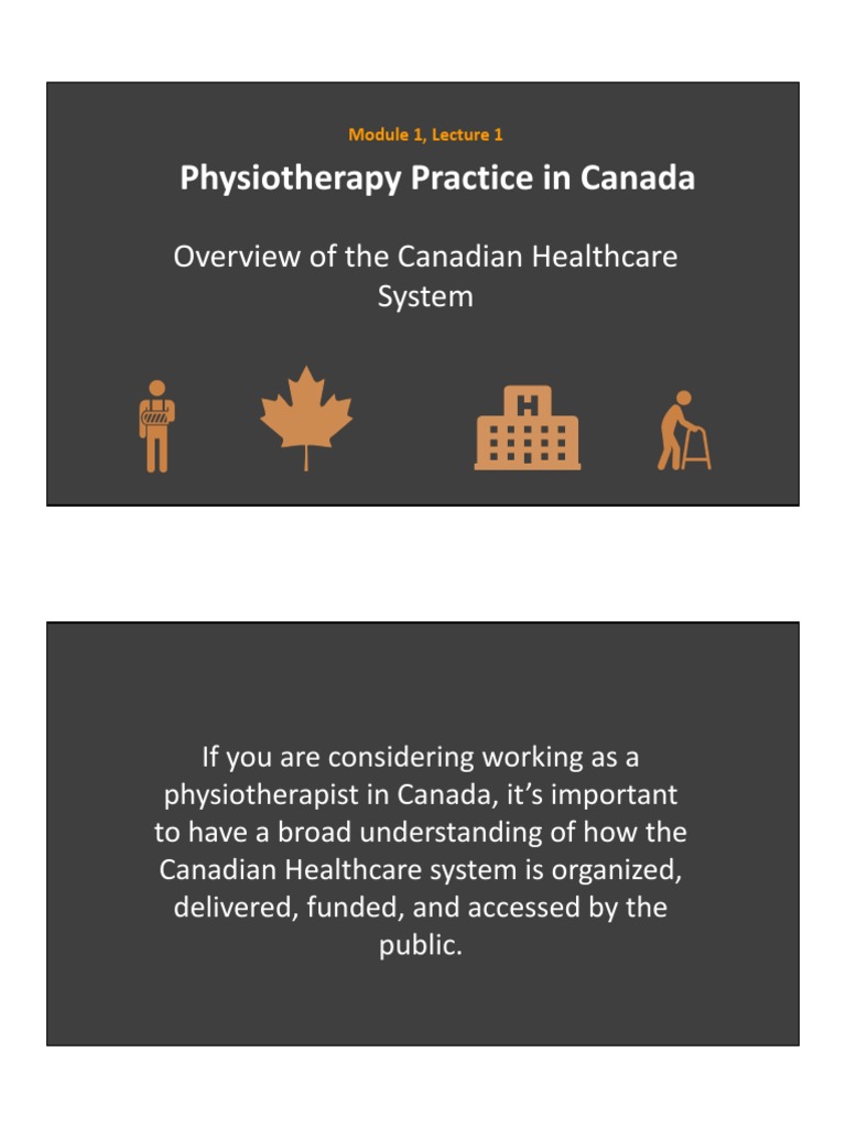 Overview of The Canadian Health Care System | PDF | Medicare (Canada ...