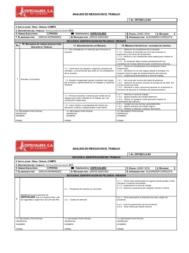 001.-Instalacion de Equipo Bes | PDF | Naturaleza