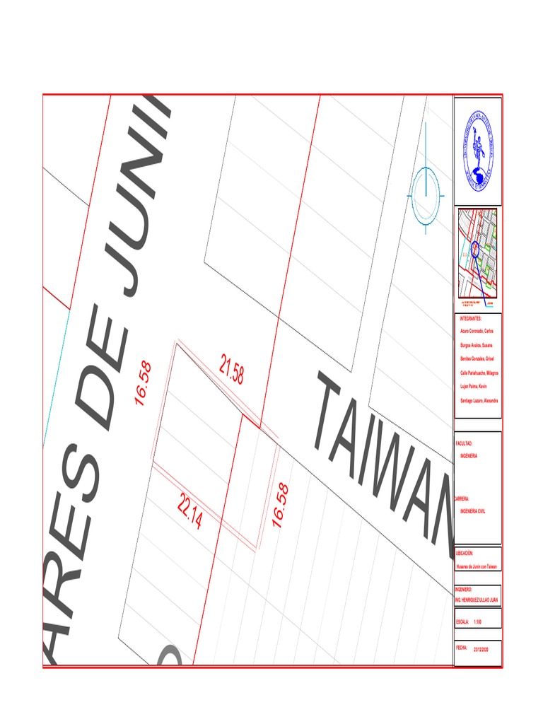 Plano de Ubicación B-Layout1 | PDF