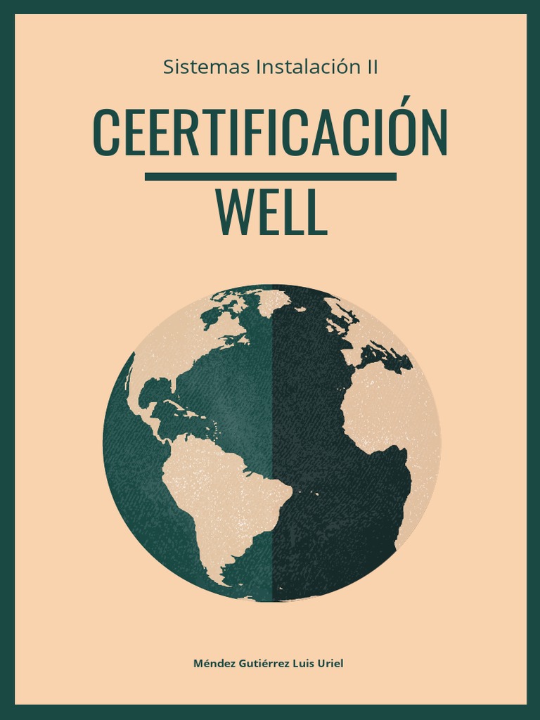 Certificación WELL: Salud y Bienestar Edificios | PDF | Mente | Gestión ...