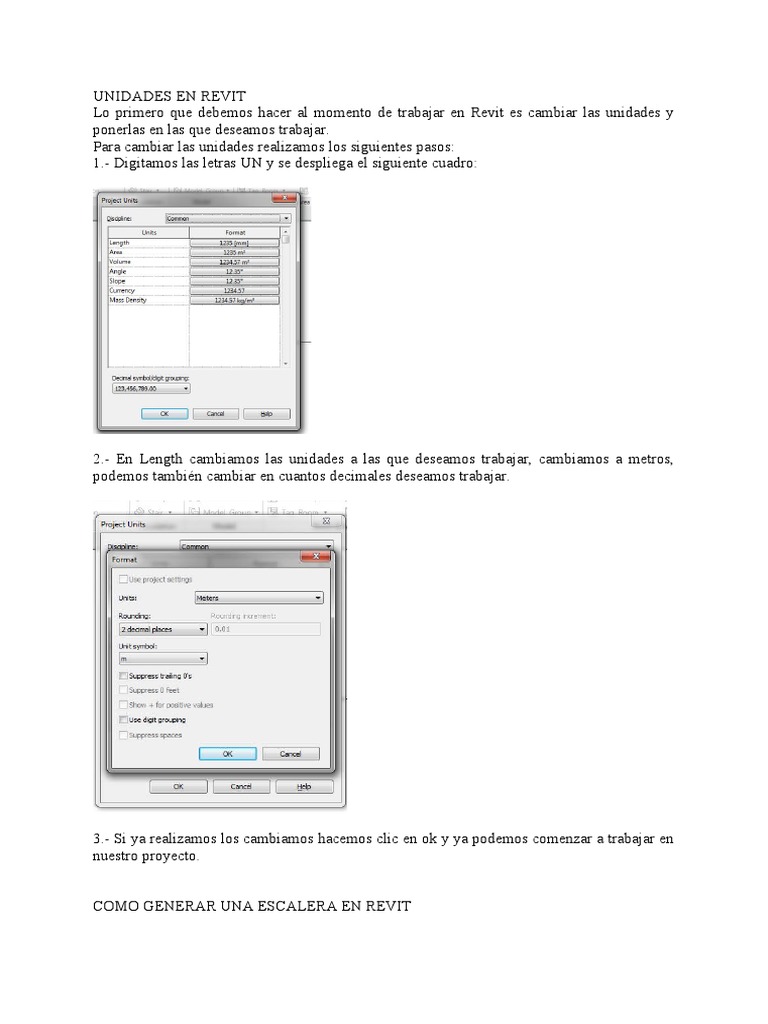SEPTIMO B Comandos Revit | PDF | Autodesk Revit | Fundación (Ingeniería)