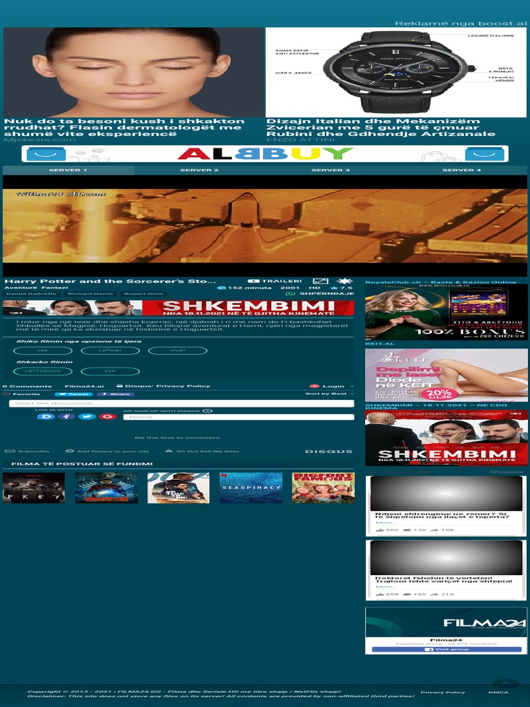 Harry Potter and The Sorcerer's Stone (2001) - Filma24.GG Filma Dhe ...