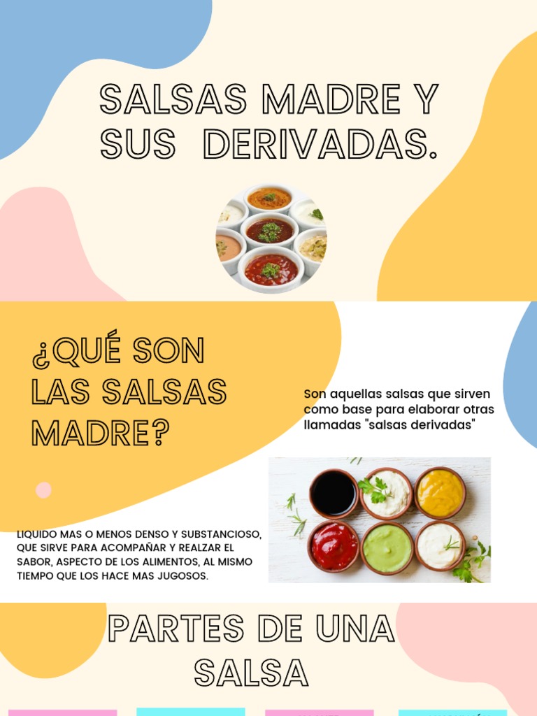 Salsas Madre | PDF | Salsa | Mayonesa