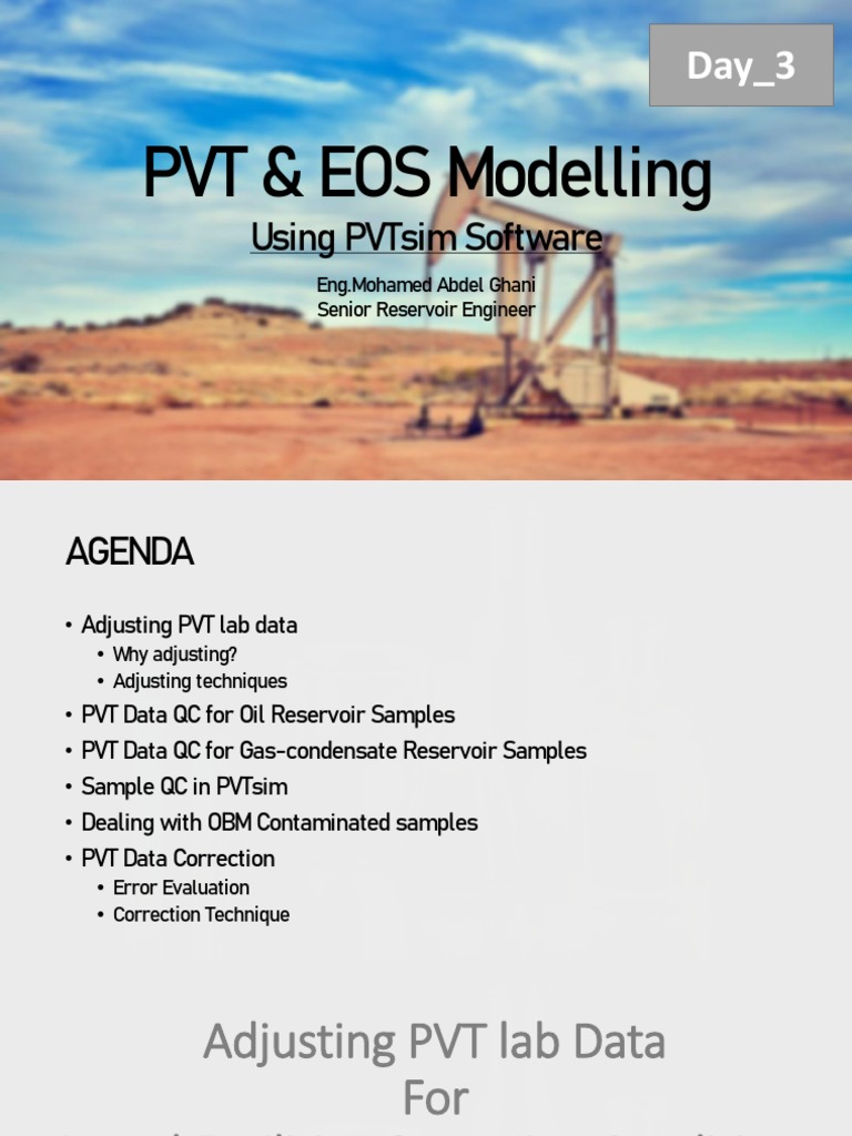 PVT & Eos Modelling: Using Pvtsim Software | PDF | Viscosity ...