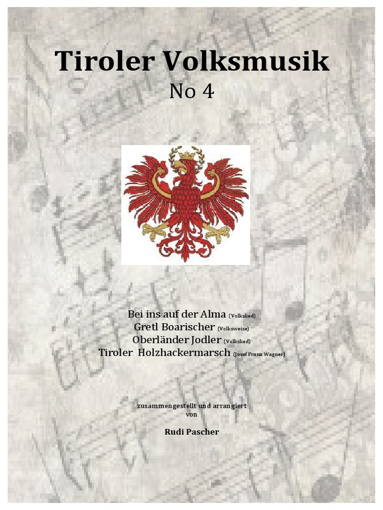Tiroler Volksmusik No 4 - PARTITUR | PDF