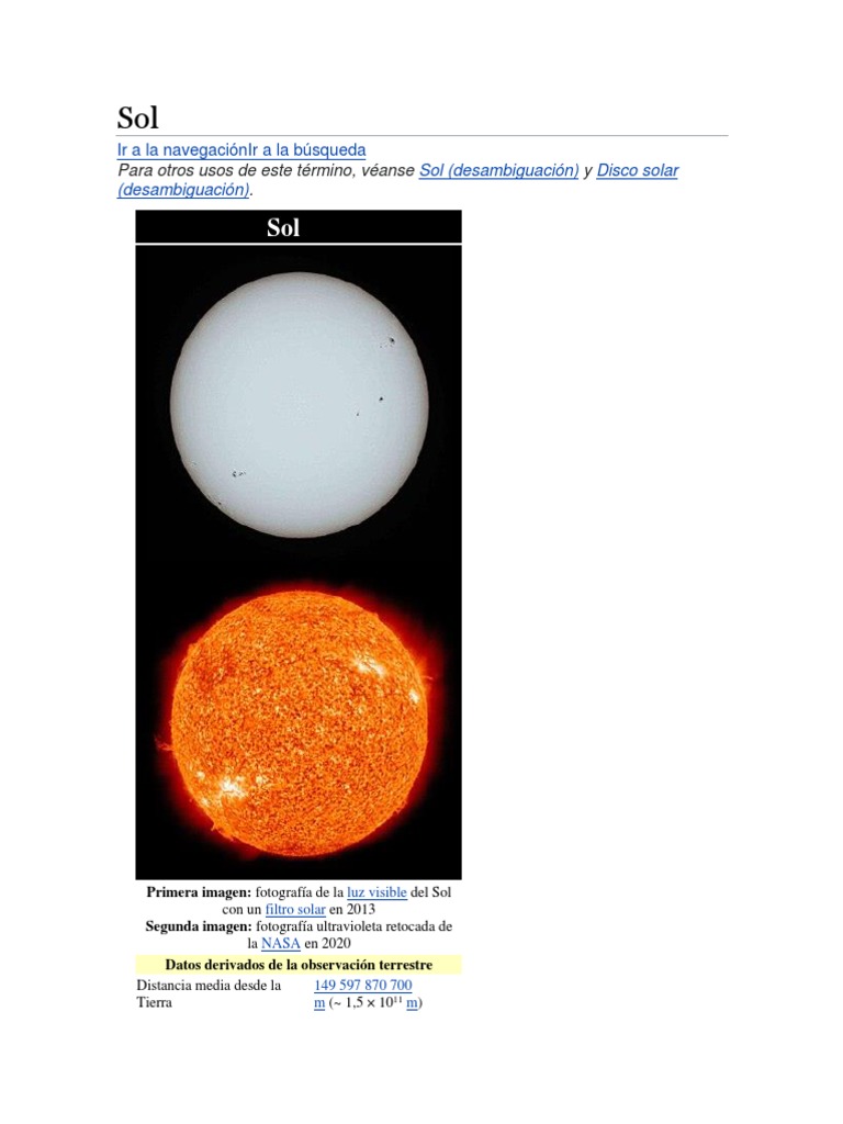 Elemento El Sol | PDF | Dom | Estrellas