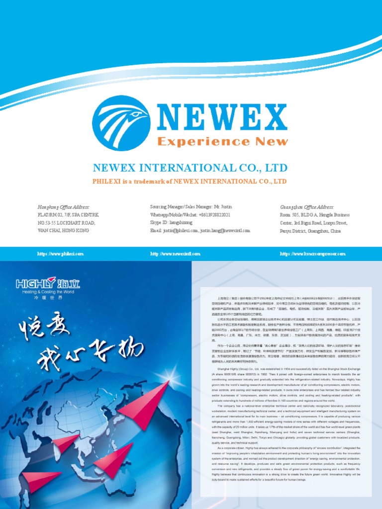 Highly Rotary Compressor Catalogue | Download Free PDF | Building ...