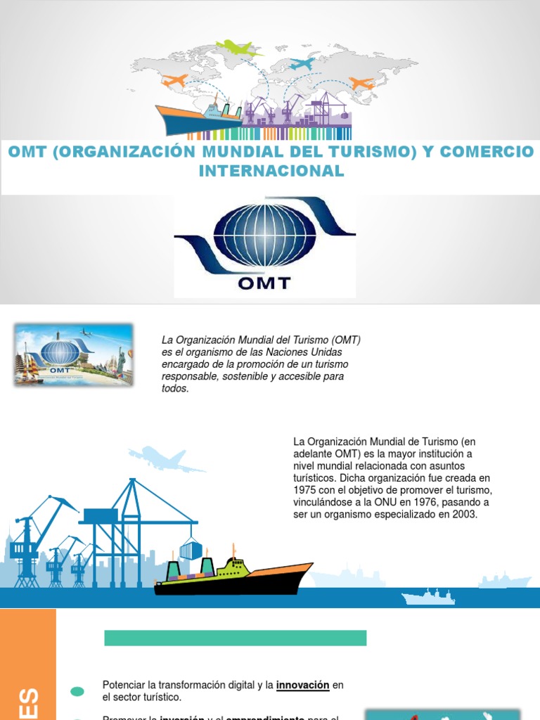 Omt (Organización Mundial Del Turismo) Y Comercio Internacional | PDF ...
