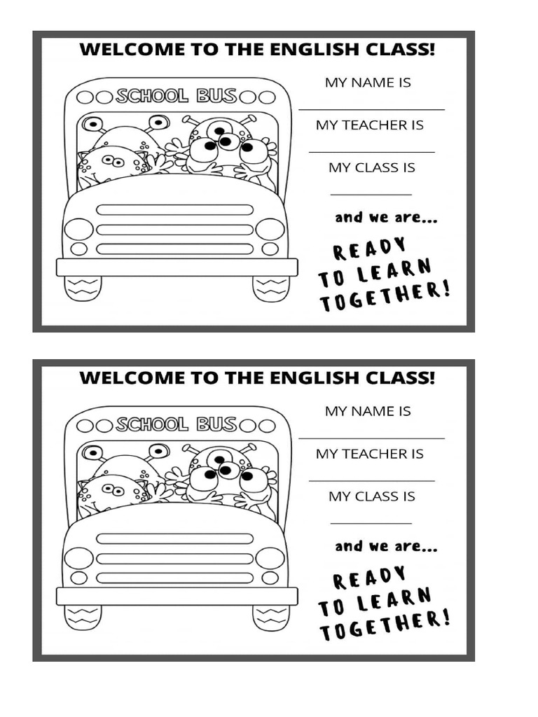 Caratula Welcome | PDF