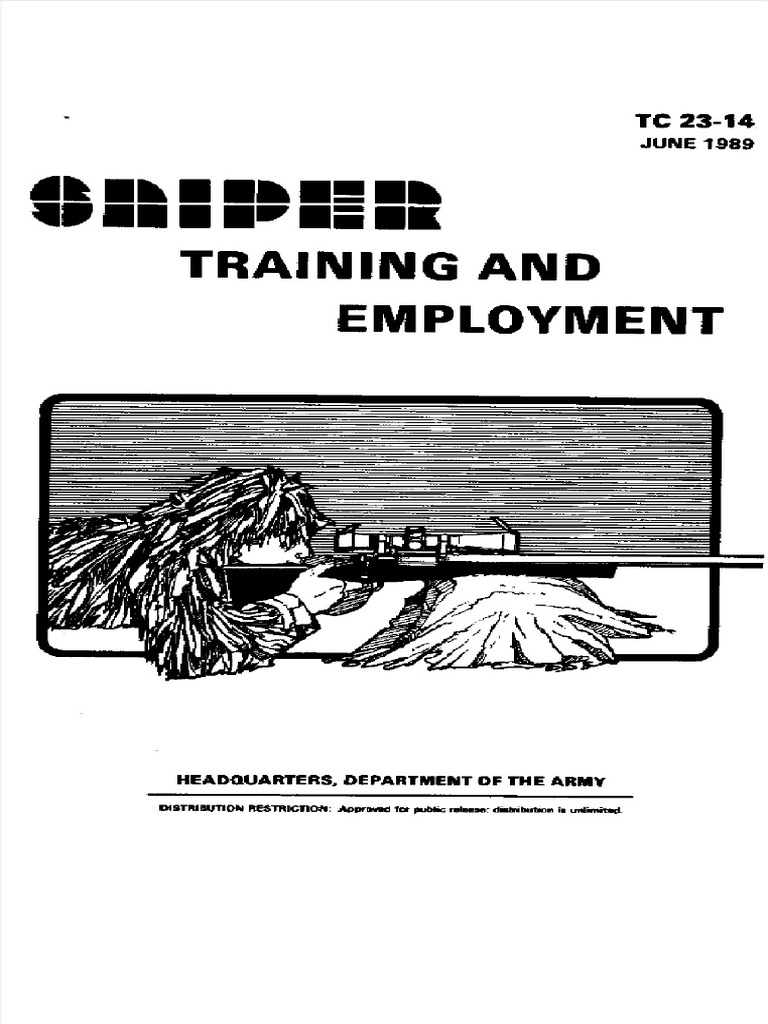 Fdocuments - in Sniper Training and Employment | PDF