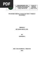 Plan Activate y Vive: Salud Laboral 2023 | PDF | Seguridad y salud ...