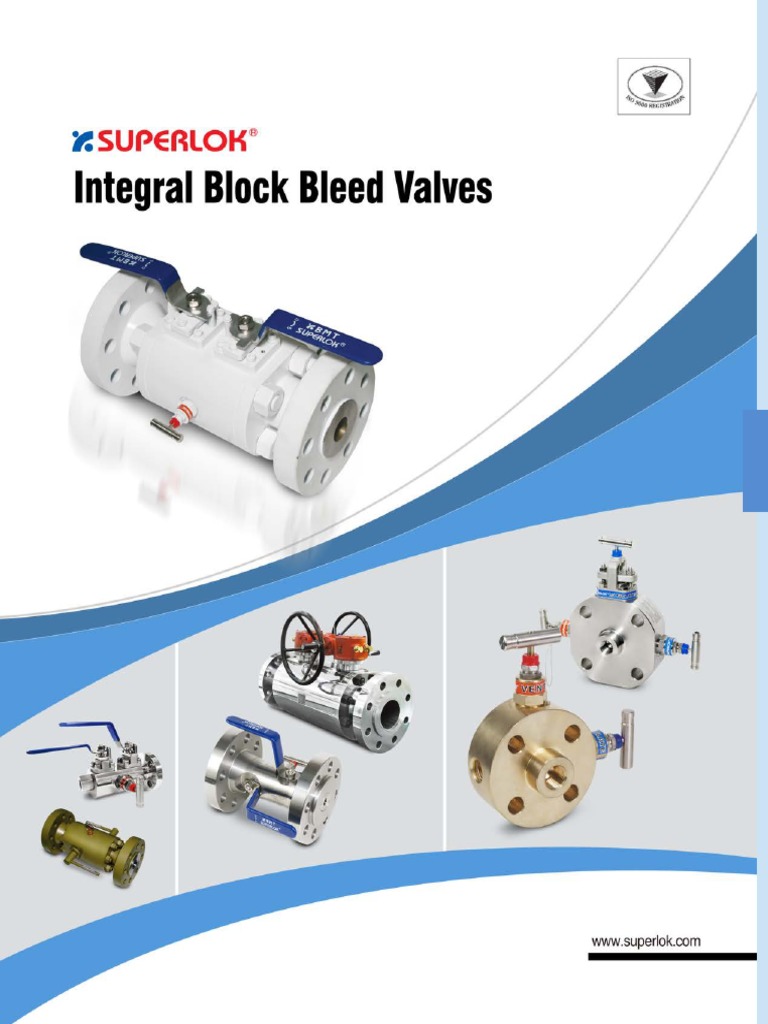Double Block Bleed Valve | PDF | Valve | Mechanical Engineering