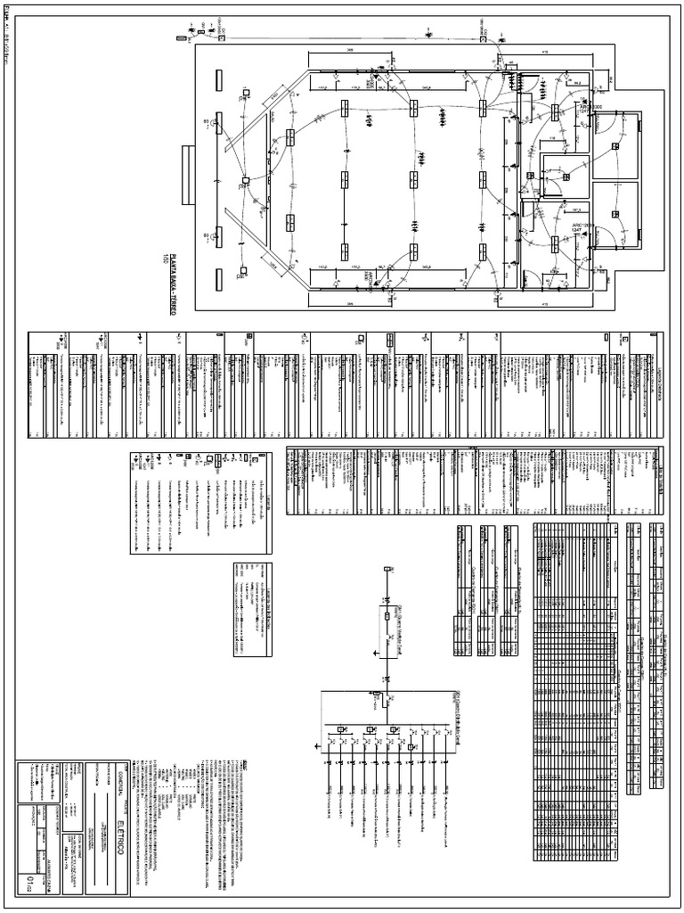 01-Projeto Elétrico - Igreja Layout1 | PDF