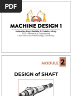 Design of Shaft PDF | PDF