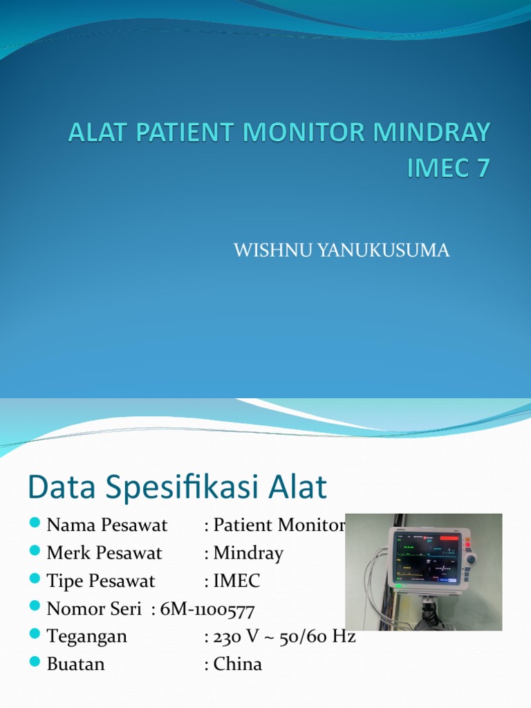Patient Monitor | PDF