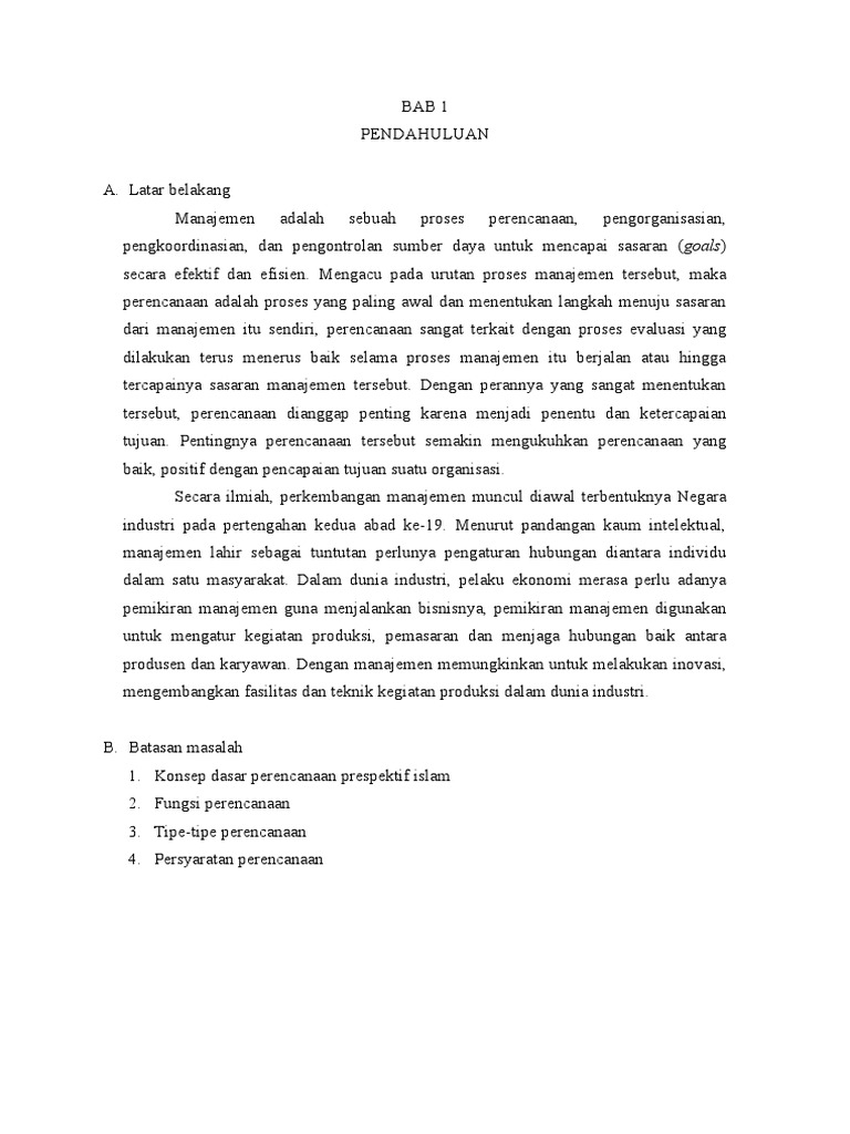 Manasya Kelompok 5 (Perencanaan) | PDF | Bisnis | Pengembangan Diri