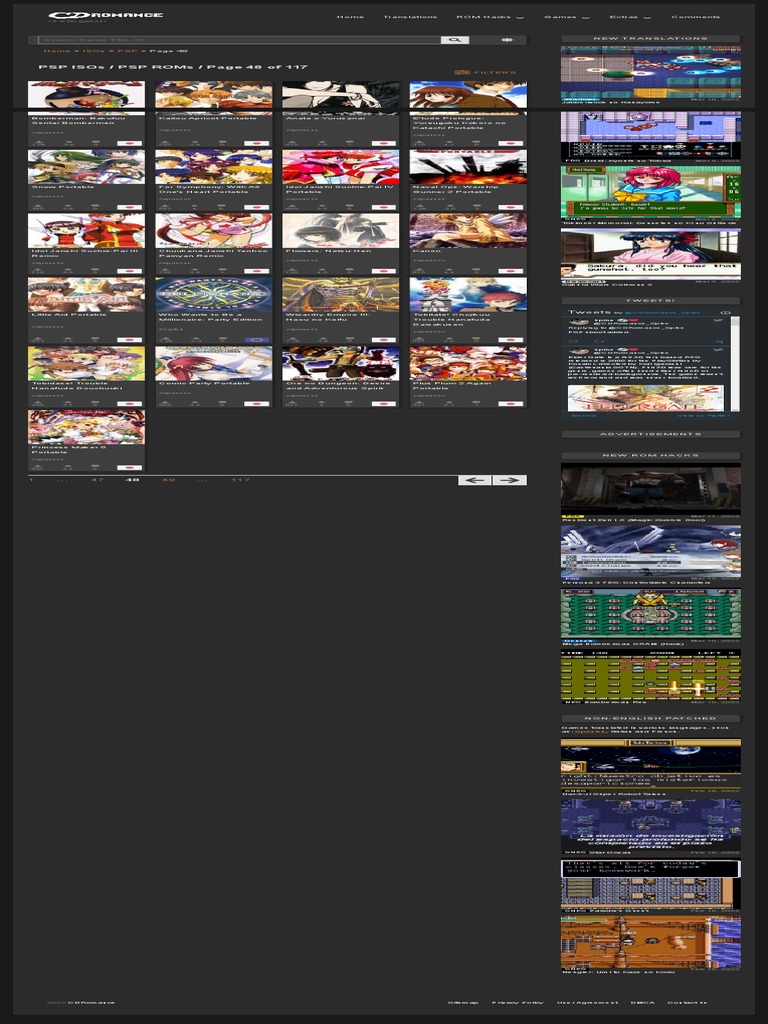 PSP ISOs, ROMs Download - Page 48 of 117 - CDRomance | PDF | Gaming ...