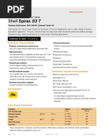 Shell Oil TF 0870 Material Data Sheet | PDF | Physical Sciences | Materials