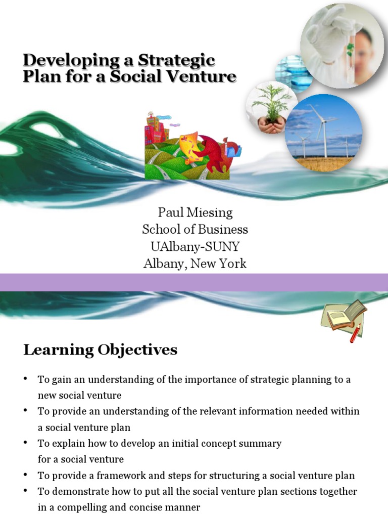 Strategic Planning for Social Ventures | PDF | Strategic Management ...