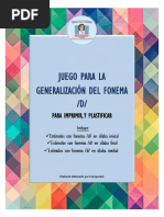 Cuadernillo Fonema R | PDF