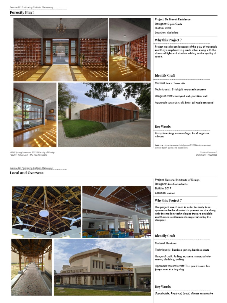 Project Mapping For Interior Design Related To Crafts | PDF | Furniture ...