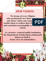 Deped Vision, Mission, Goals | PDF | Education Theory | Communication
