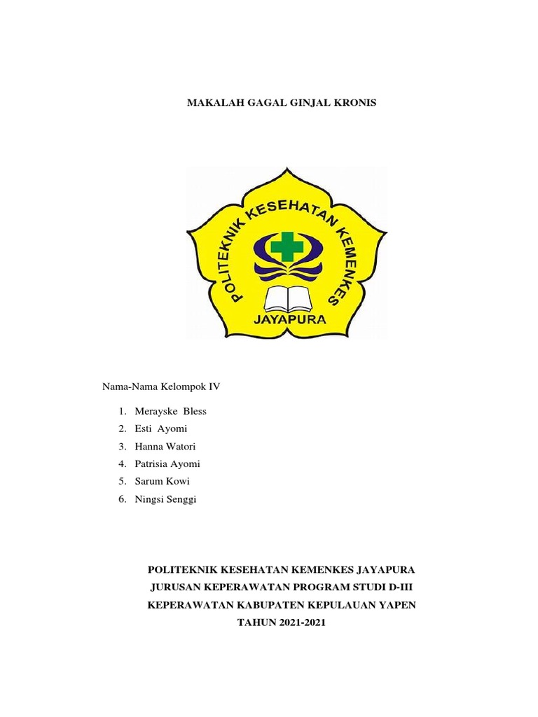 Gagal Ginjal | PDF | Pengembangan Diri