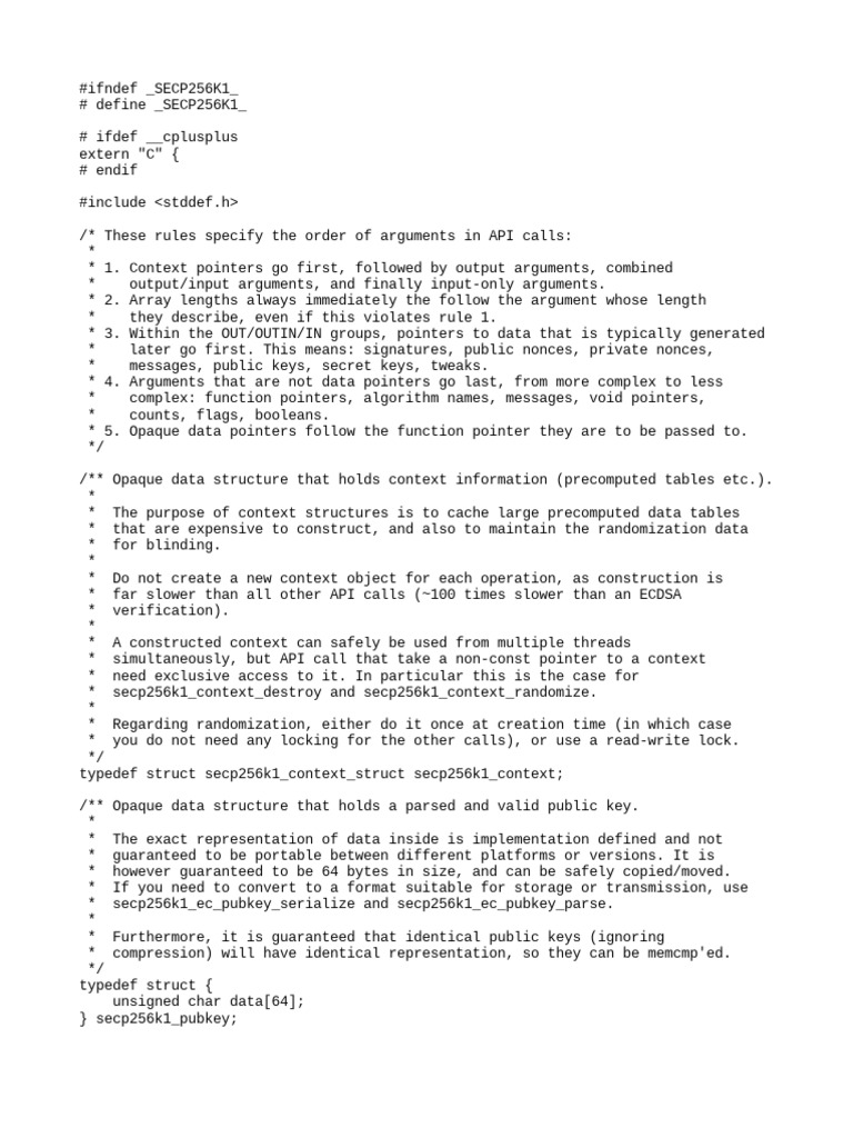 Secp 256 K 1 Pdf Pointer Computer Programming Integer Computer 3683