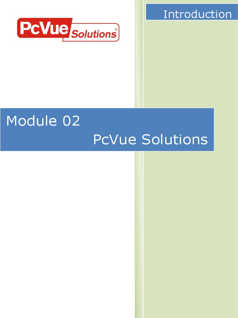 Module 02 - Pcvue Solutions | PDF | Software | Computing
