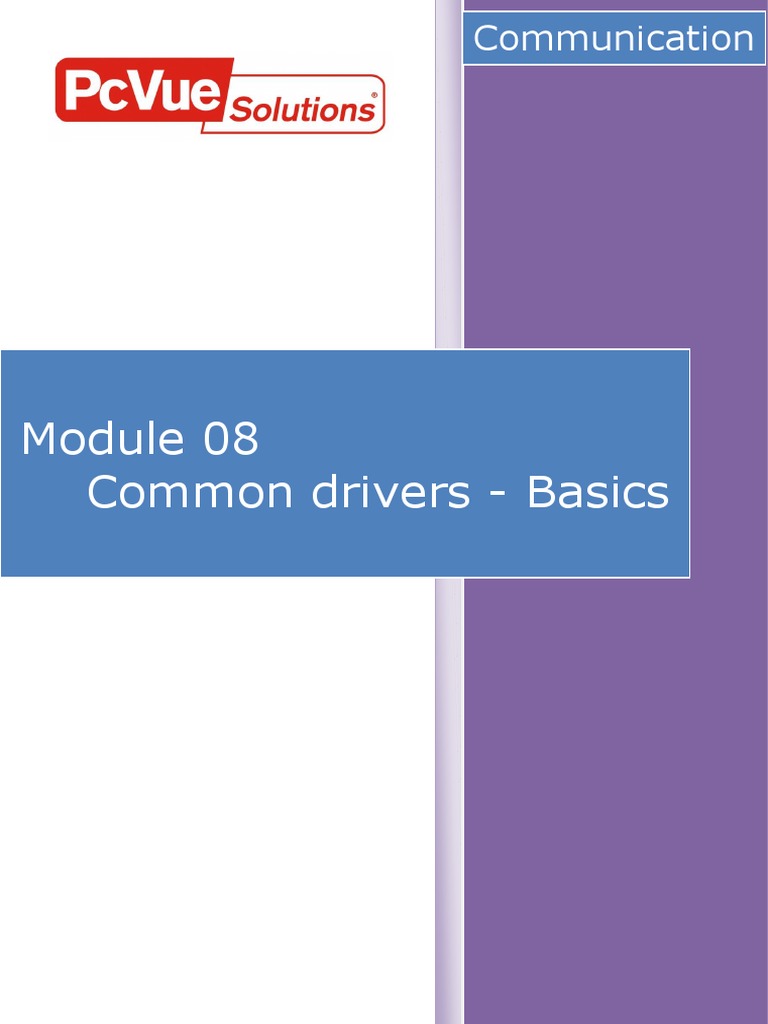 Module 08 - Common Drivers - Basics | PDF | Computer Network ...