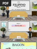 Gamit NG Mga Panlapi | PDF