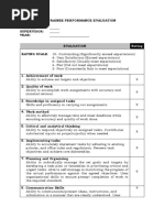 Ojt Performance Evaluation | PDF | Evaluation | Evaluation Methods