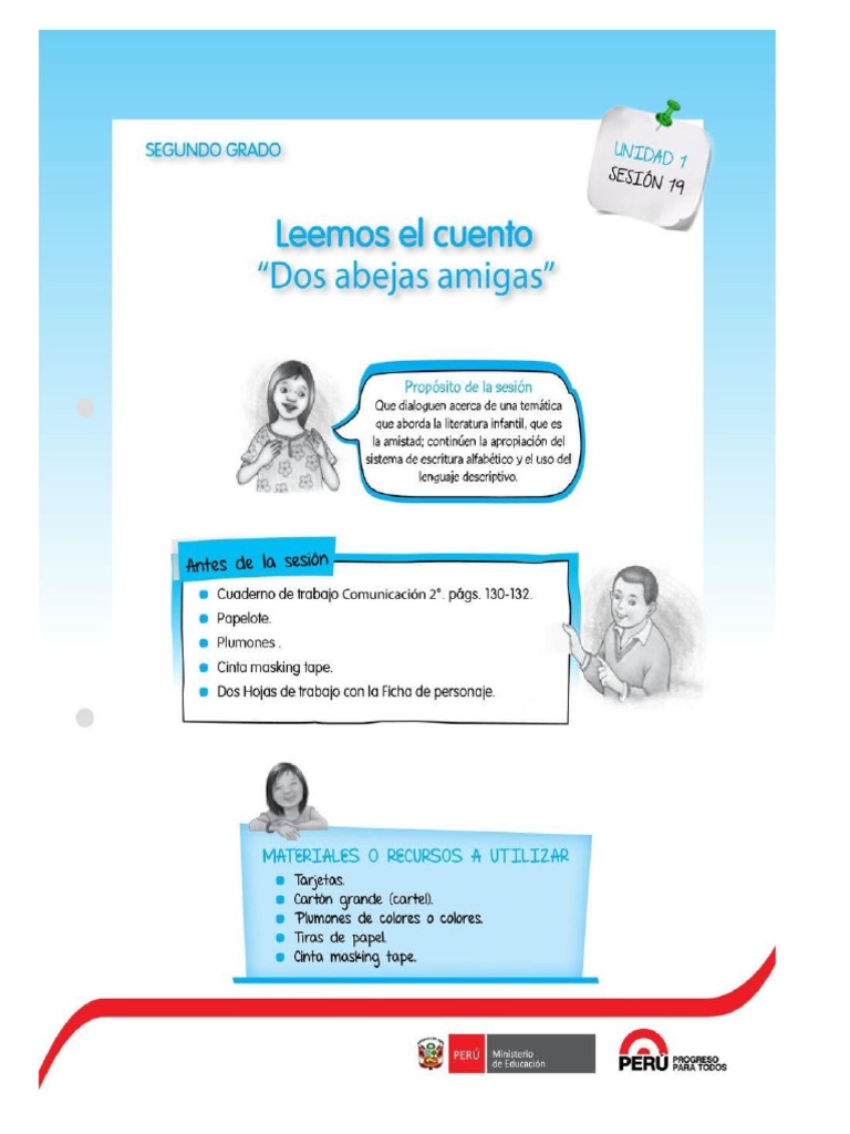 Cuento Las Abejas Amigas | PDF