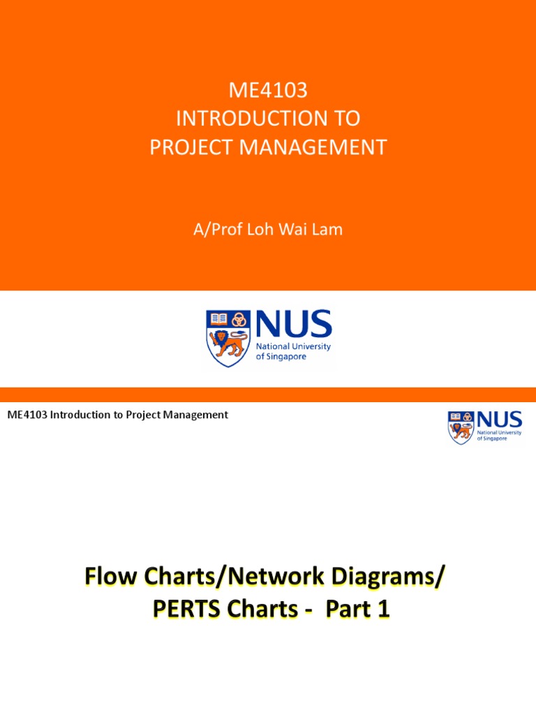 ME4103 PM Tutorial 2 - PERT Charts - Part 1 | Download Free PDF | Project Management | Projects