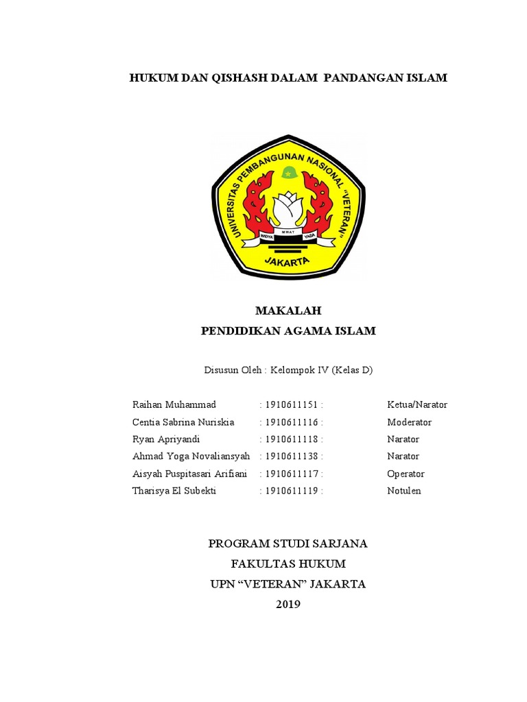 KEL. 4 AGAMA ISLAM Fix Rev | PDF