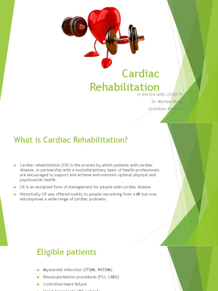 Cardiac Rehabilitation | PDF | Myocardial Infarction | Physical Therapy