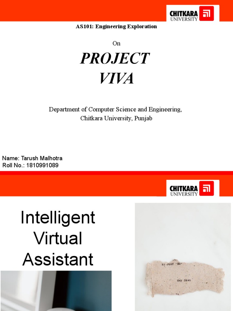Intelligent Virtual Assistant | PDF | Siri | Ios