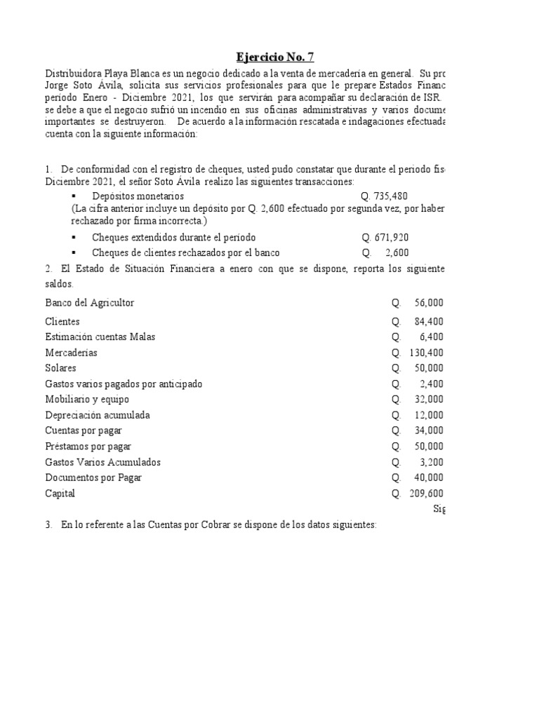 2do Ejercicio | PDF | Dinero | Economias