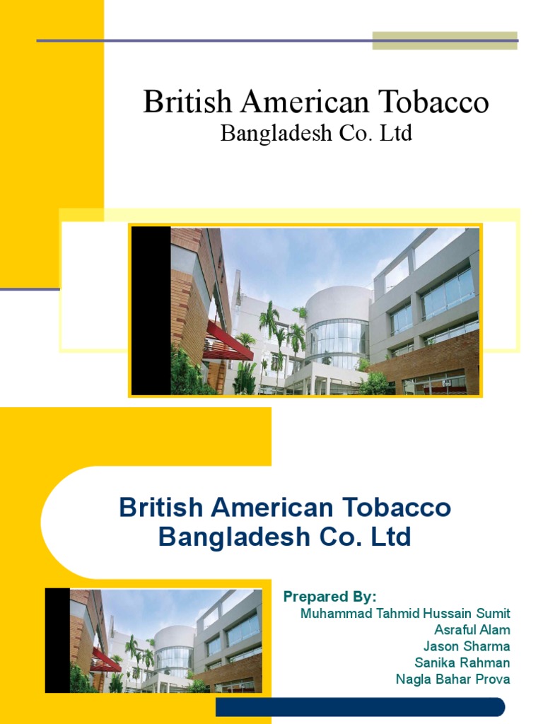 British American Tobacco Presentation | PDF