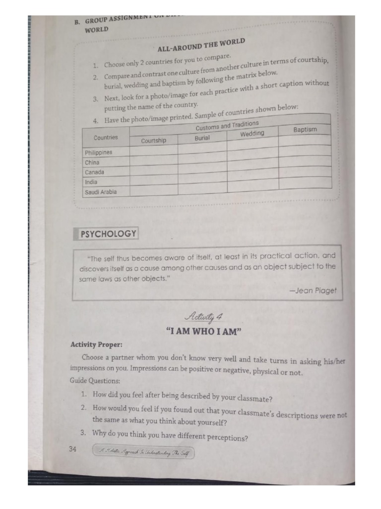 Lesson4 Psychology | PDF